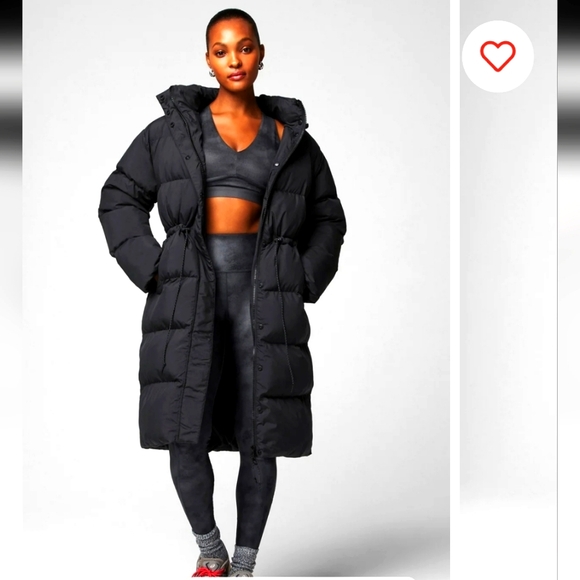 Fabletics | Jackets & Coats | Nwt Fabletics Essential Long Puffer Parka ...